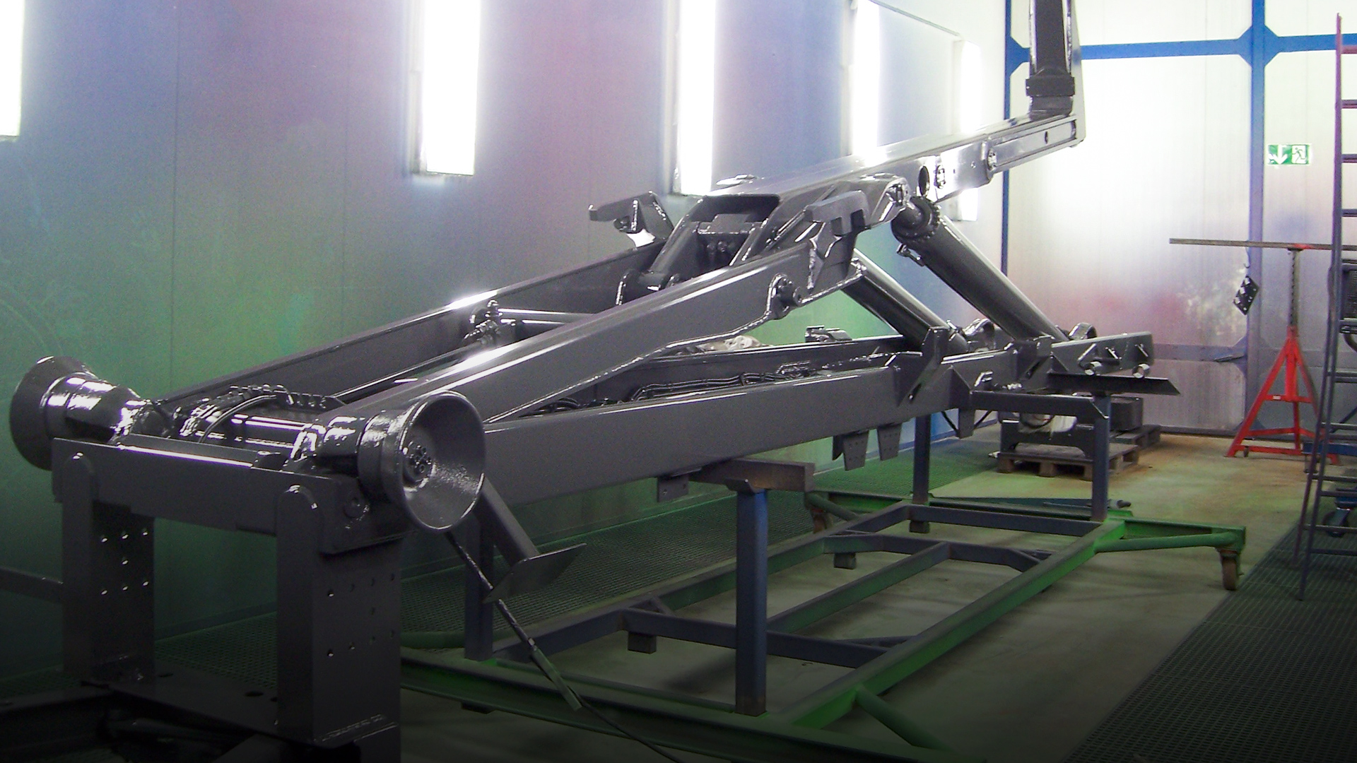 Blasting & painting technology & spray galvanising - Reiling